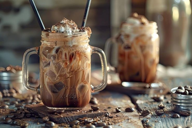 Café gelado com doce de leite - Mais Estilo de Vida